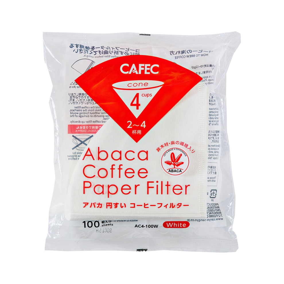 Cafec Abaca Filter Paper 1-Cup – Special Guests Coffee